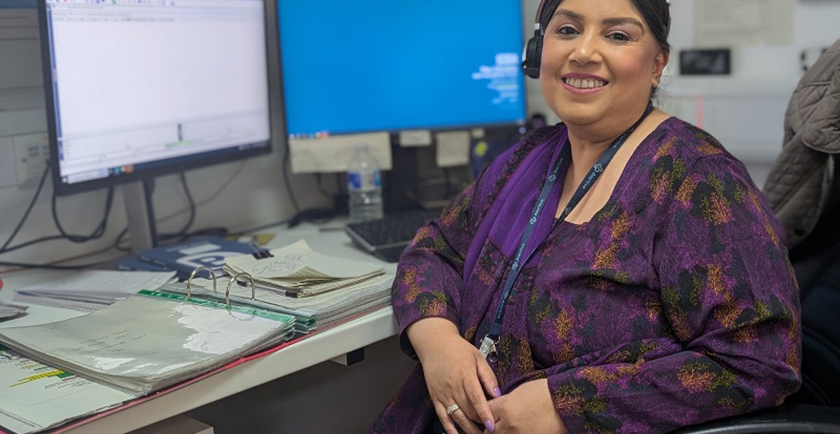 Sumaira Javed, switchboard supervisor